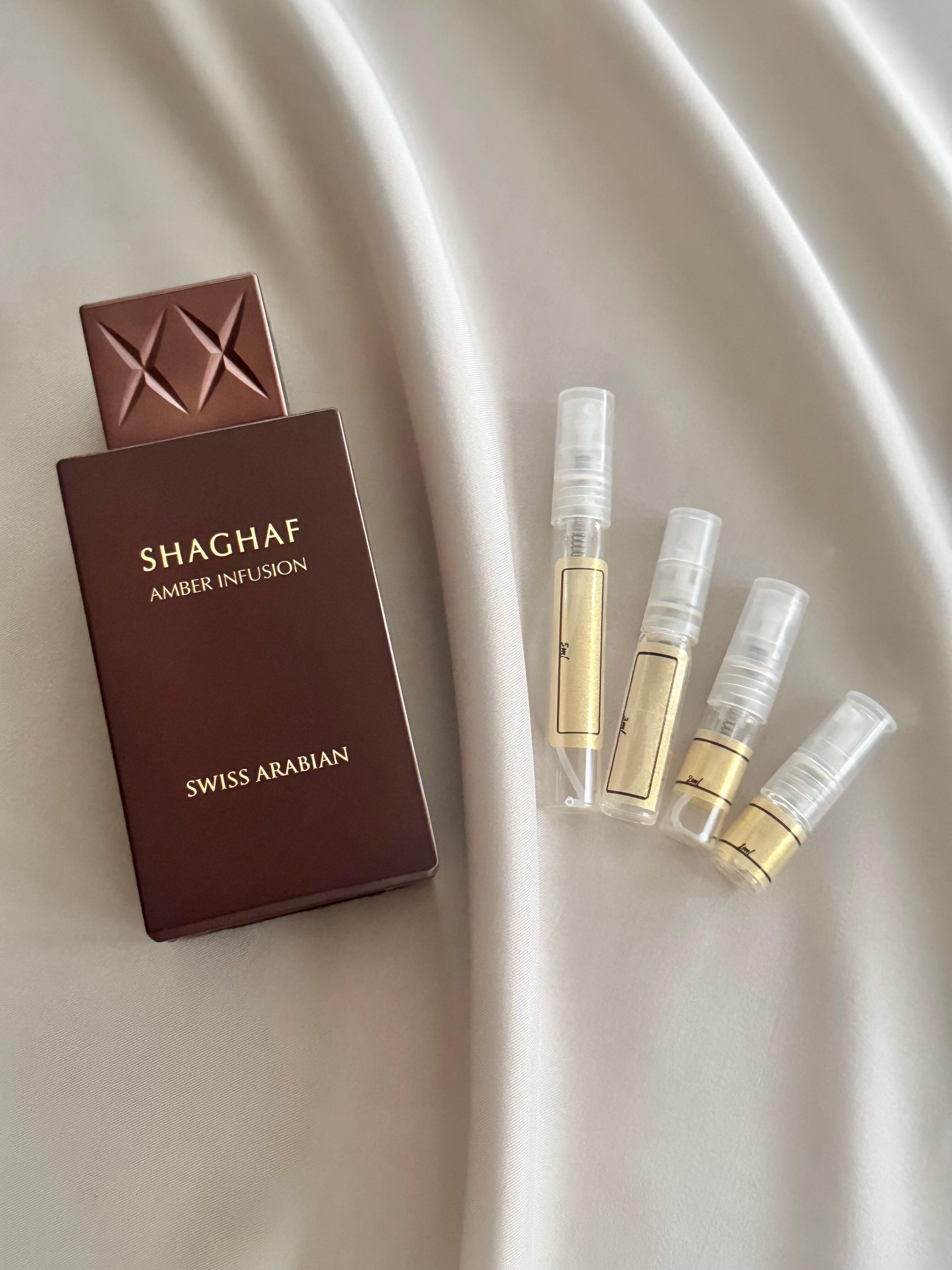 Swiss Arabian | Shaghaf Amber Infusion | Fragrance Samples