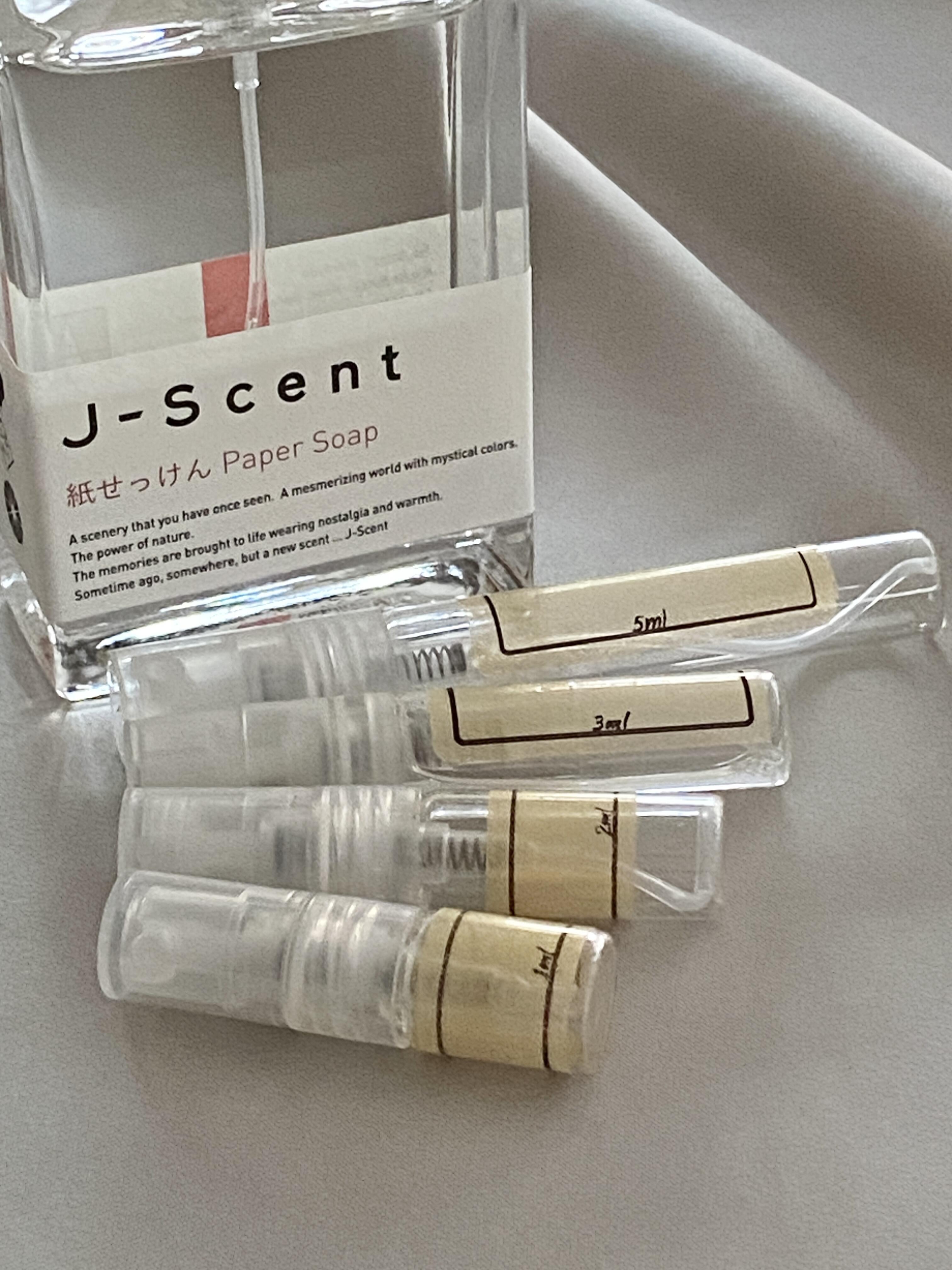 J-Scent | Paper Soap | Fragrance Samples