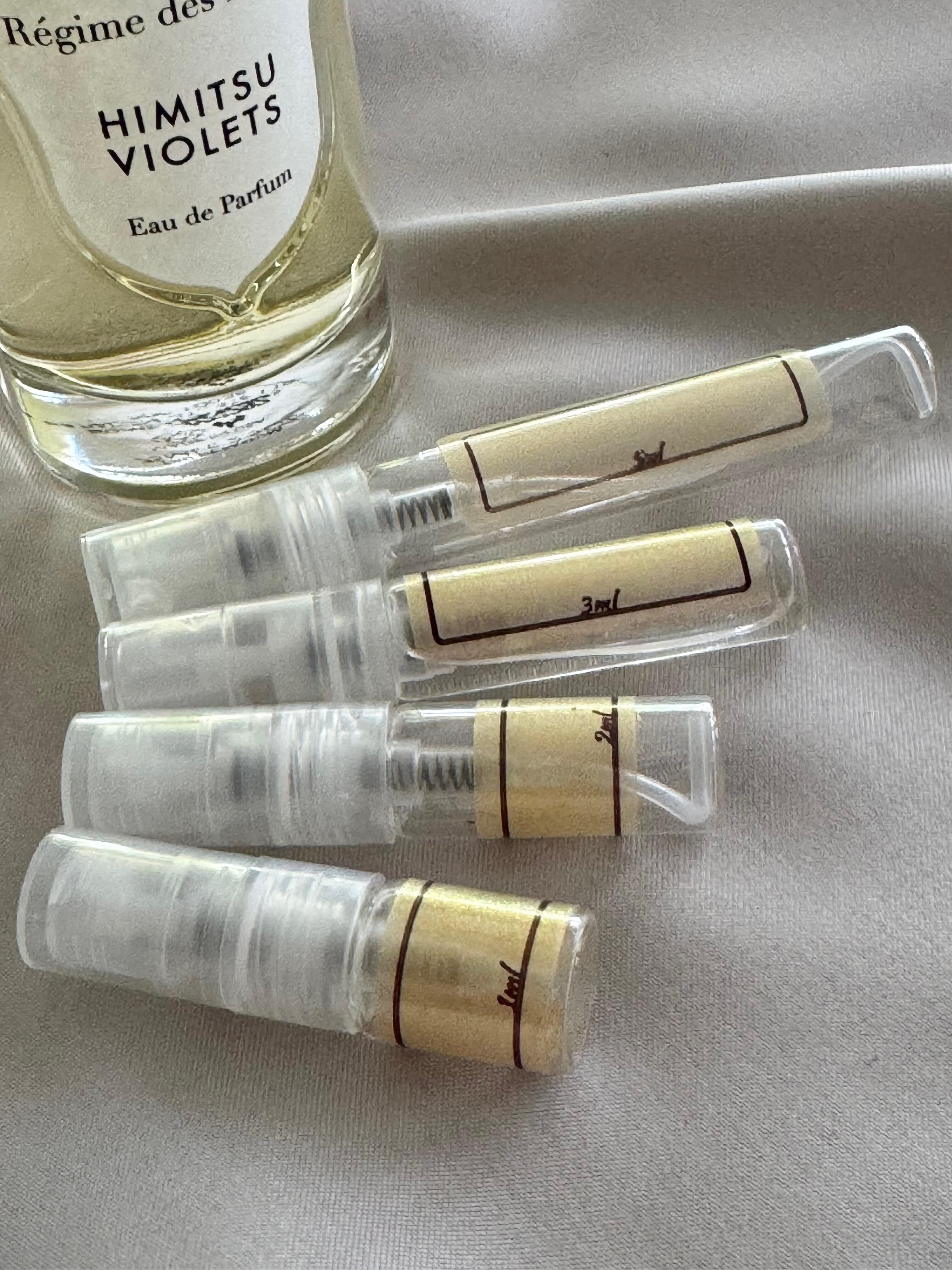Regime Des Fleurs | Himitsu Violets | Fragrance Samples