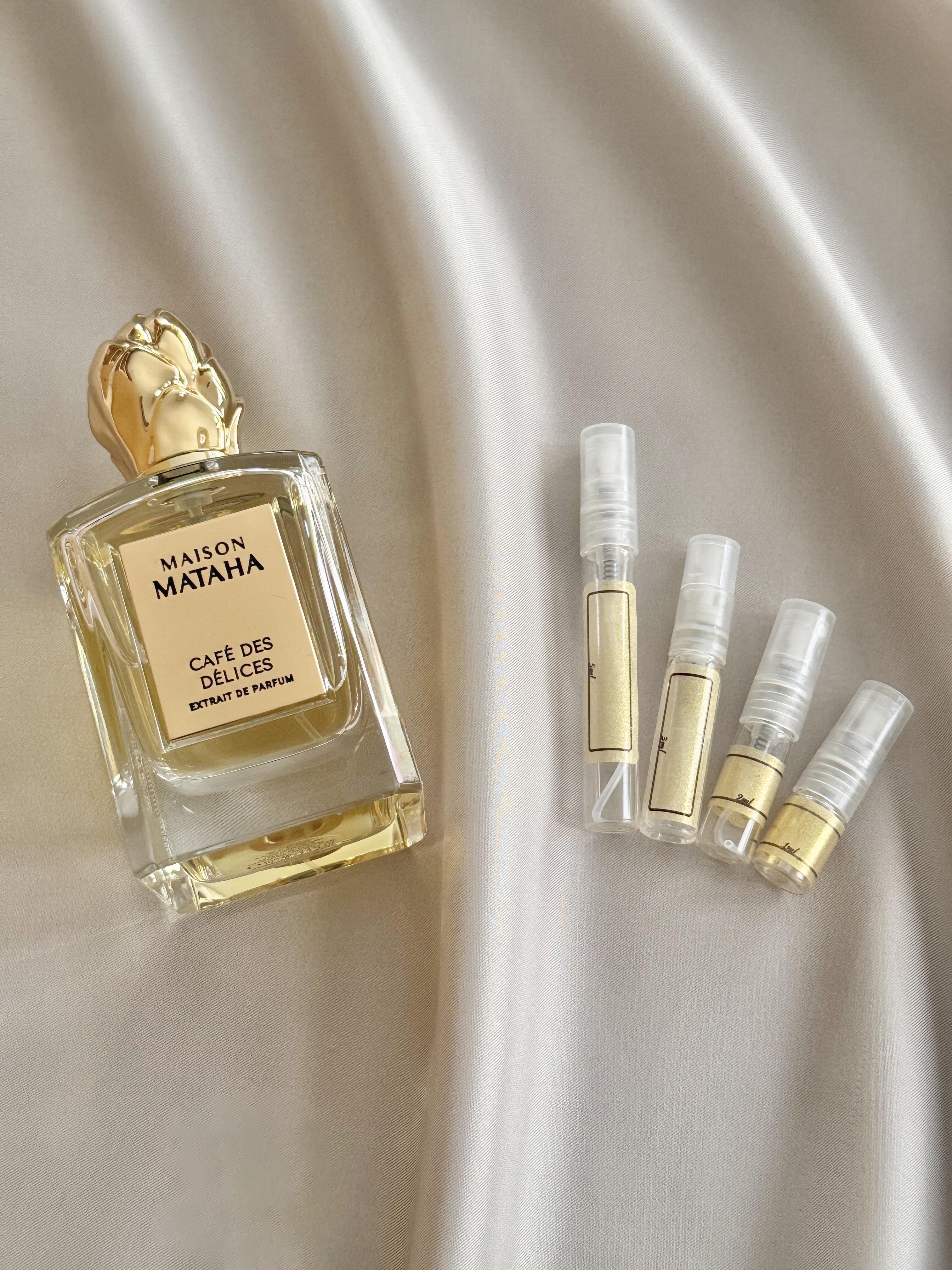Maison Mataha | Cafe des Delices | Fragrance Samples