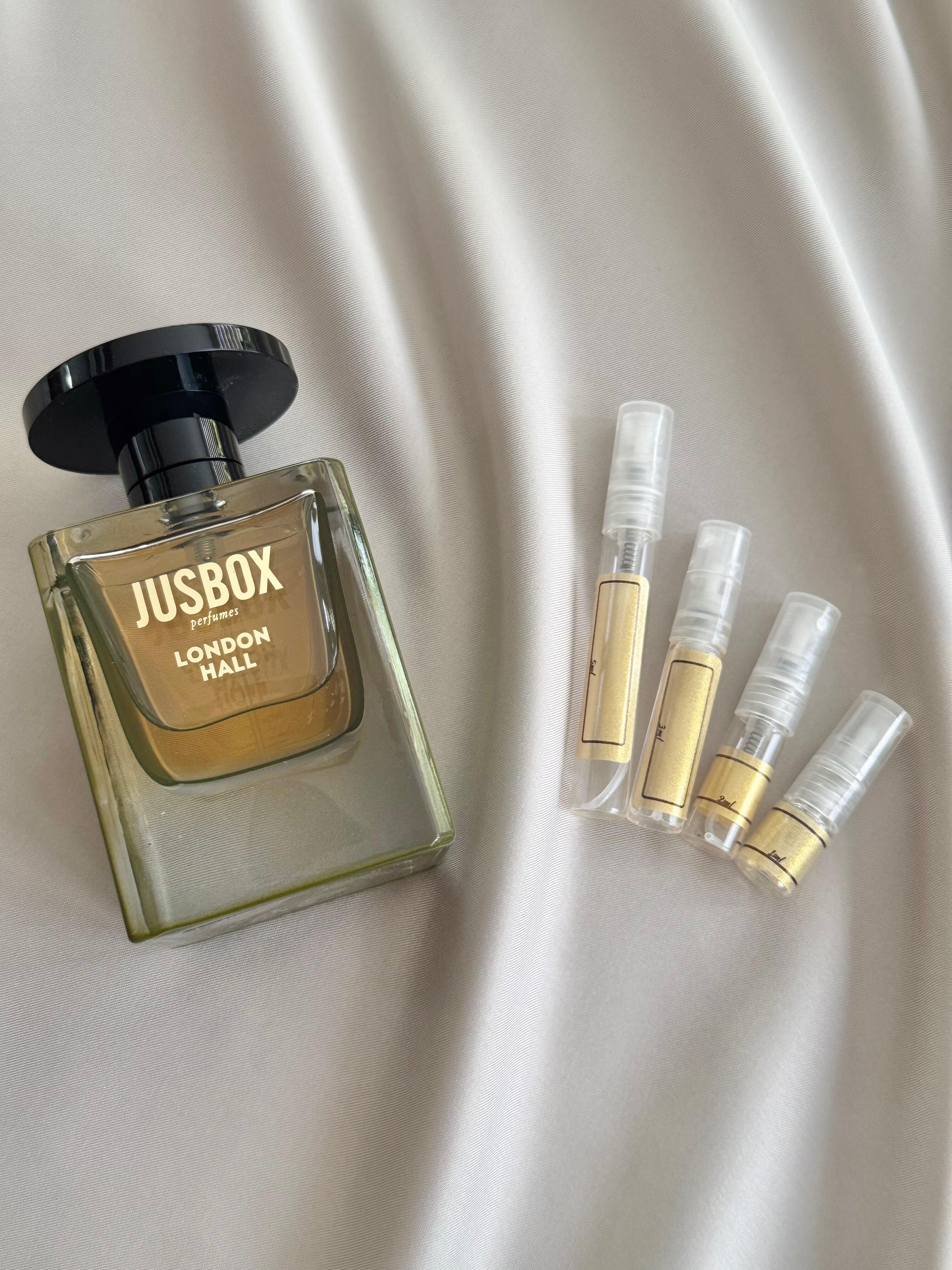 Jusbox | London Hall | Fragrance Samples