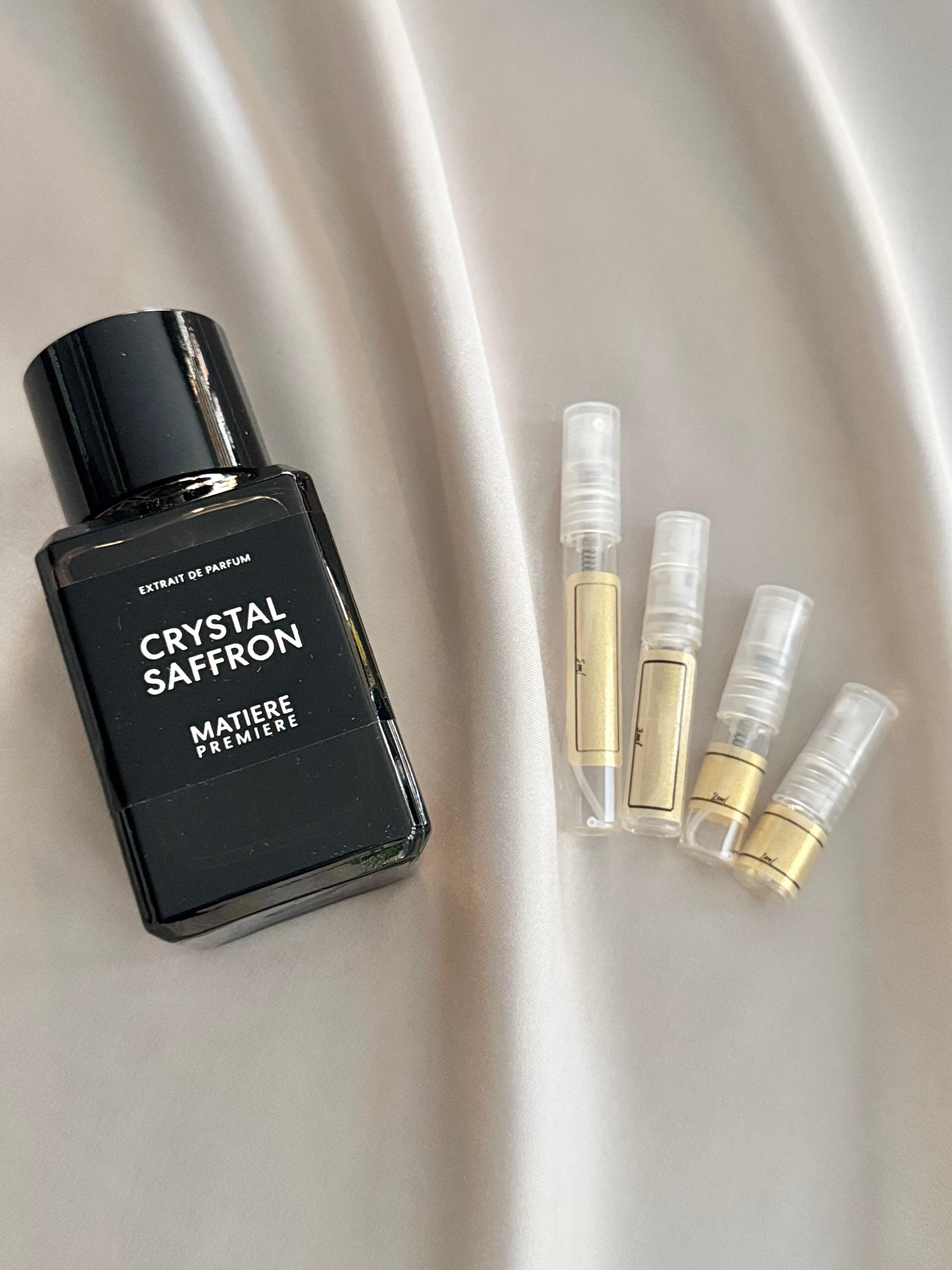 Matiere Premiere | Crystal Saffron Extrait | Fragrance Samples