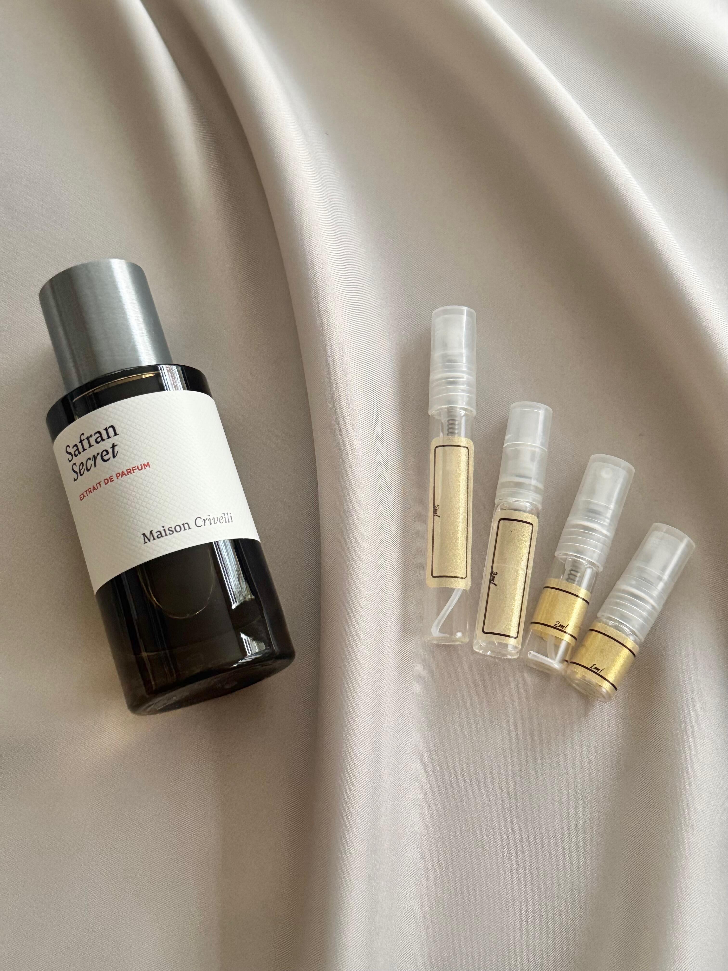 Maison Crivelli | Safran Secret | Fragrance Samples