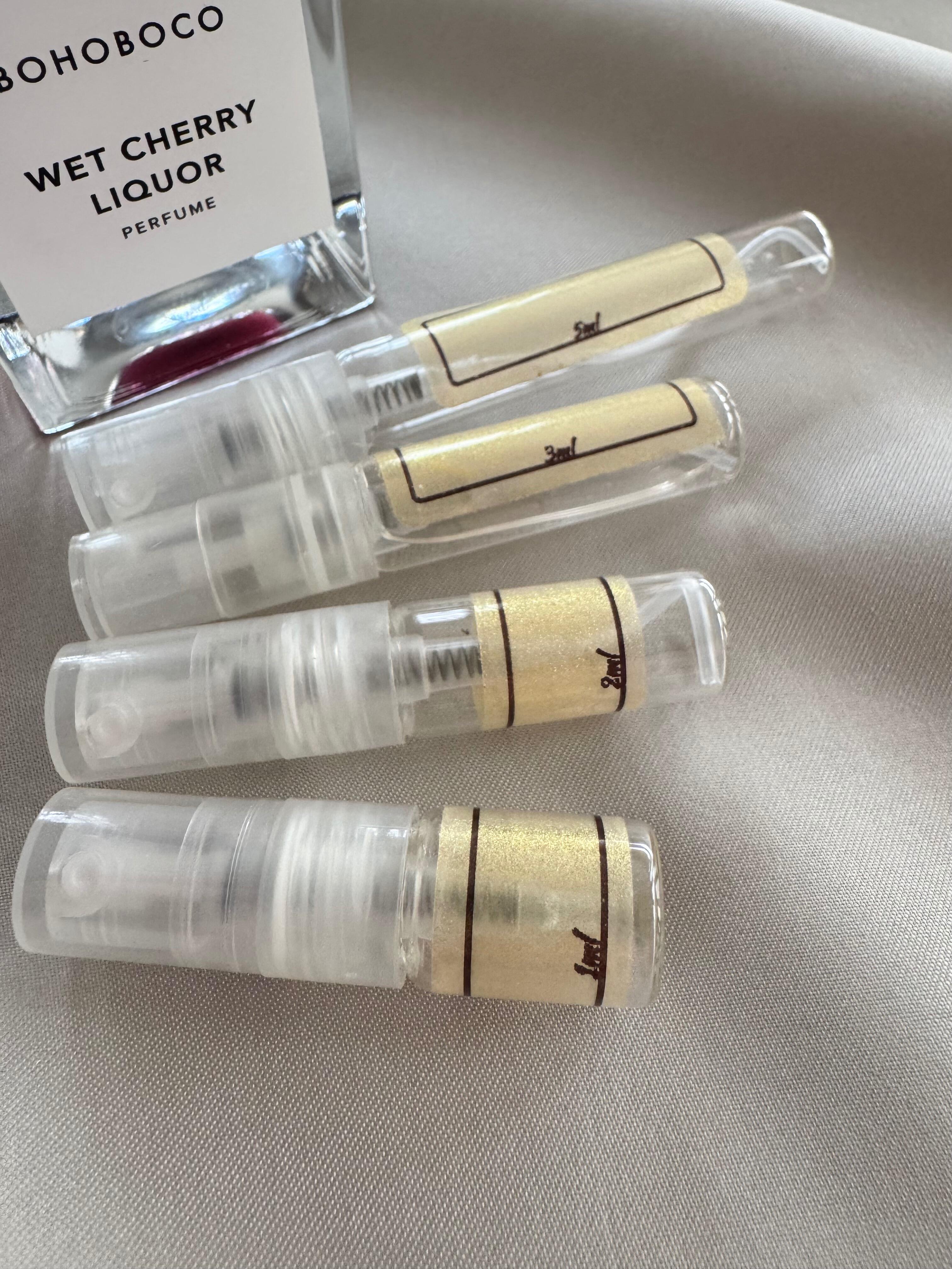 Bohoboco | Wet Cherry Liquor Fragrance. Samples