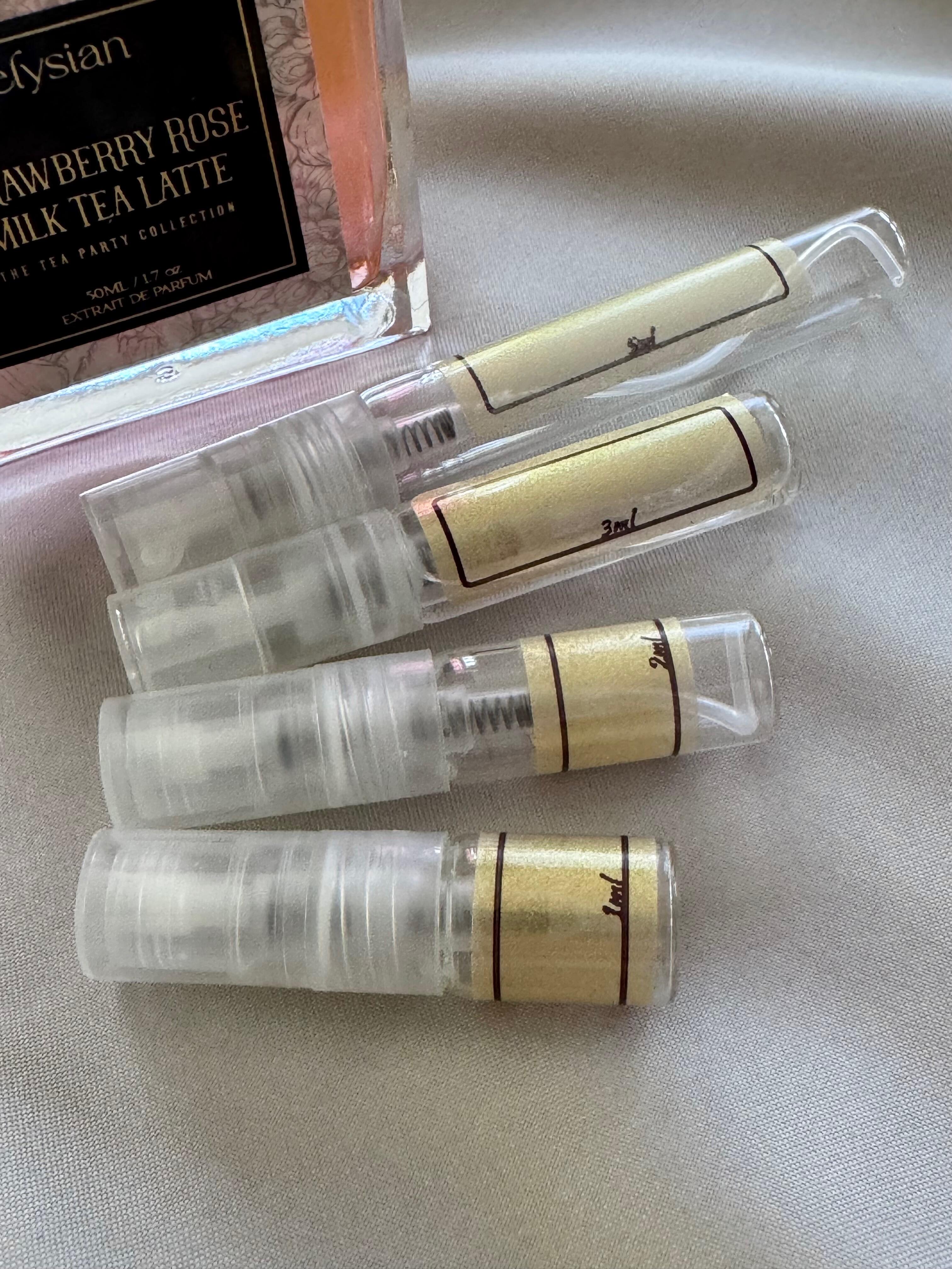 Elysian | Strawberry Rose Milk Tea Latte | Fragrance Samples