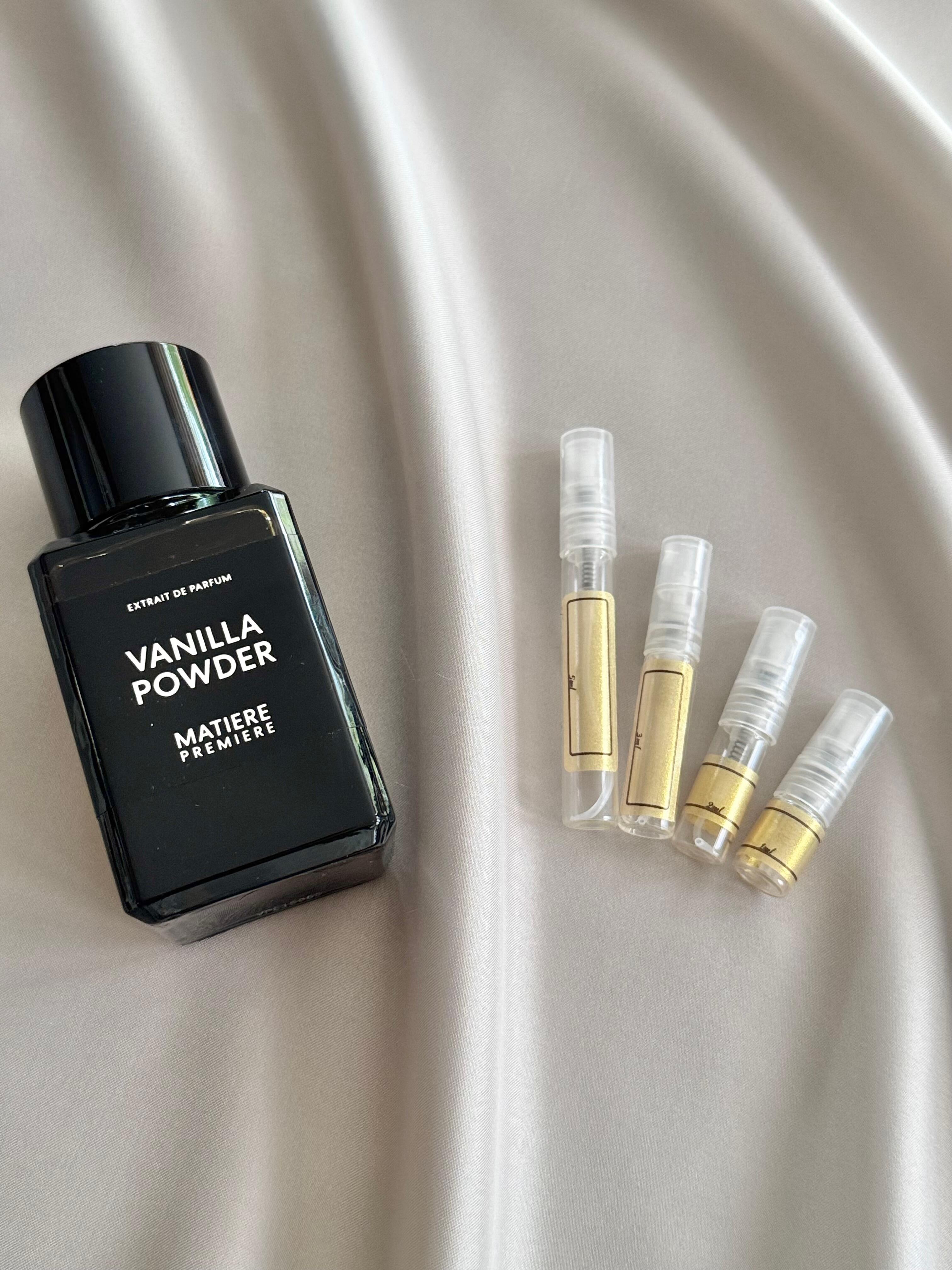 Matiere Premiere | Vanilla Powder Extrait | Fragrance Samples