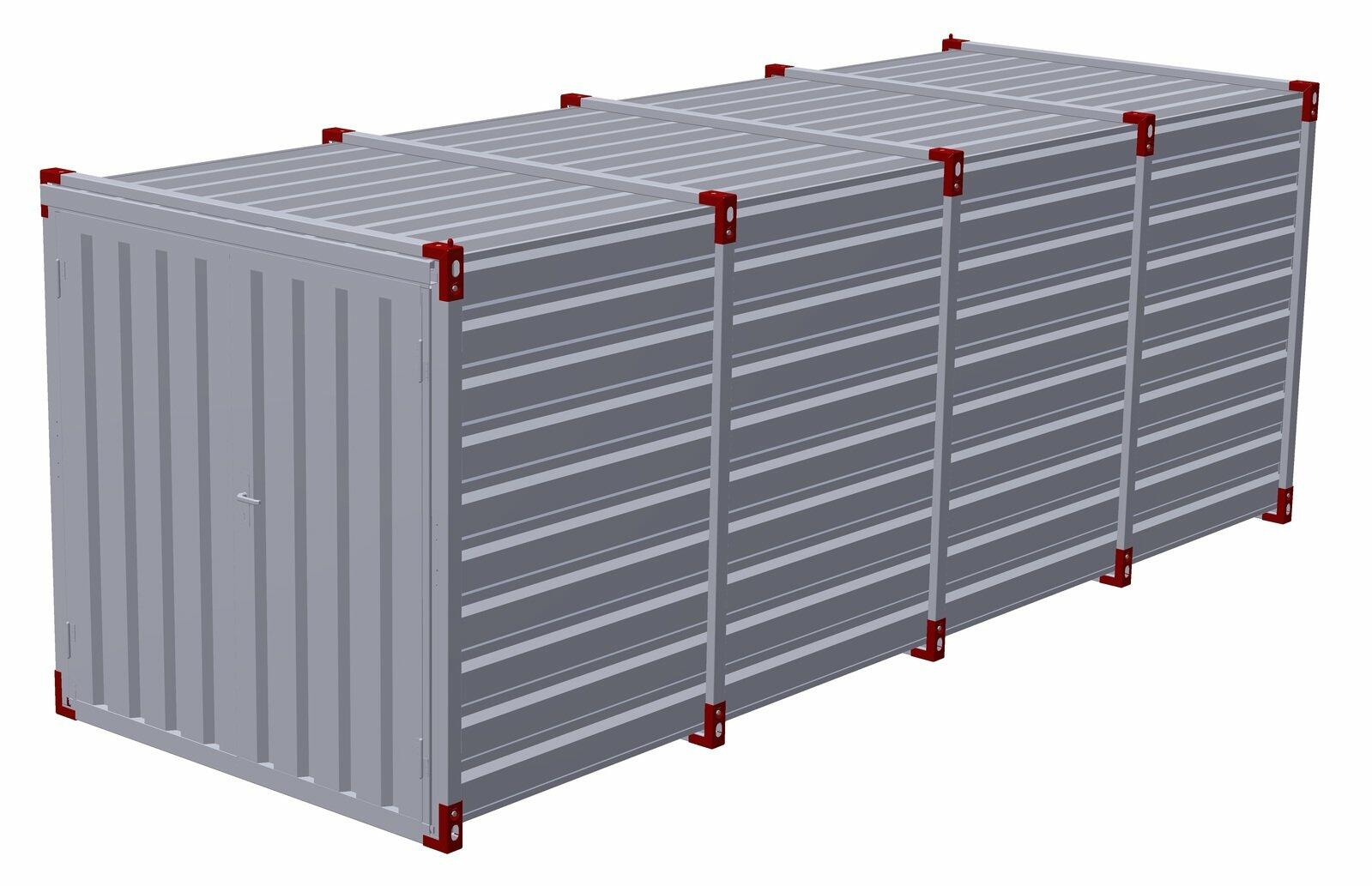 Kovobel - 6m Storage Container Double Door - 20ft Shipping Container