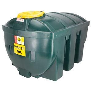 Waste Oil Tank range, bunded steel & plastic construction.