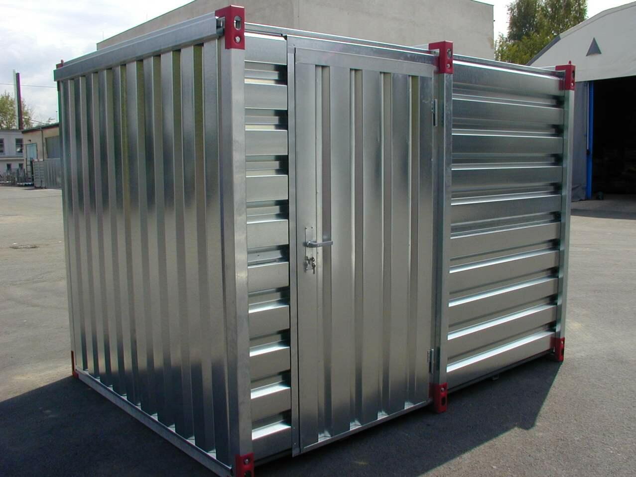 Kovobel - 3m Container with Bunded Floor, Air Grilles & Side Door