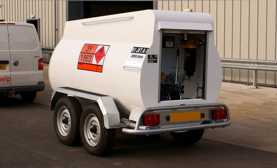 Fuel Proof - Aviation Fuel Highway Tow Bowser 2000L UN/ADR Approved