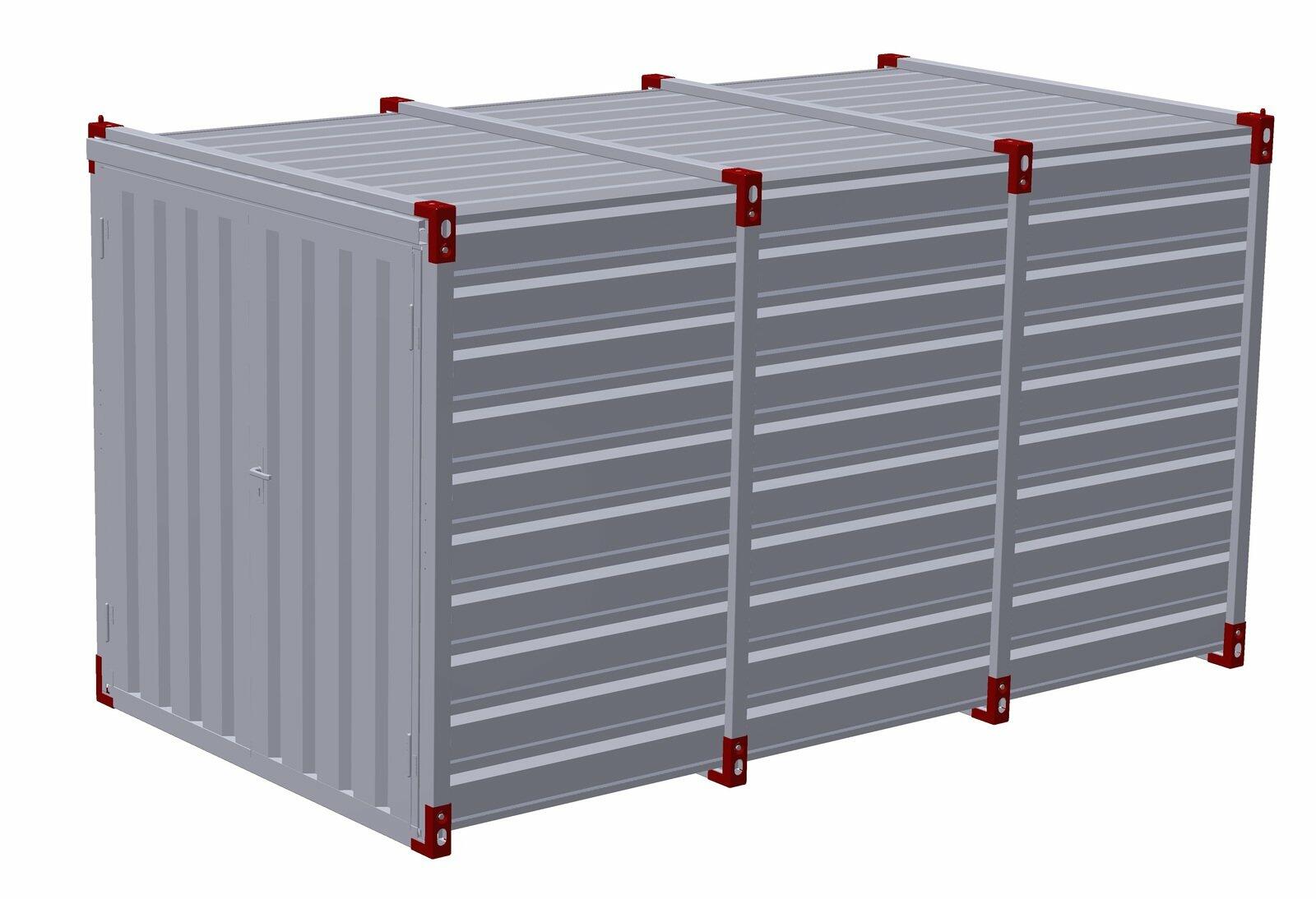 Kovobel - 4m Storage Container with Double Leaf Front Door