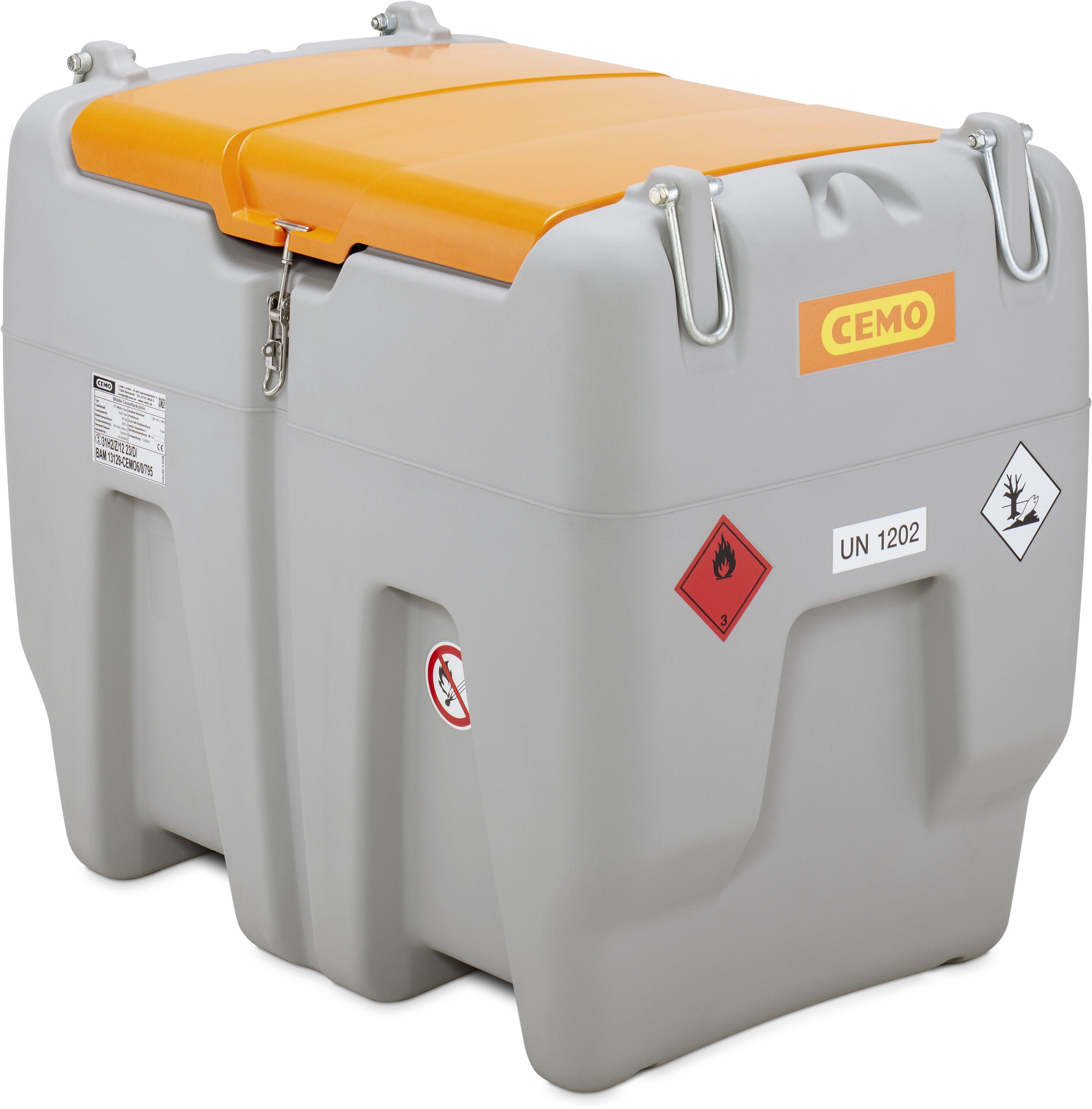 Mobile Diesel Tank - Cemo DT Mobil Easy 620L