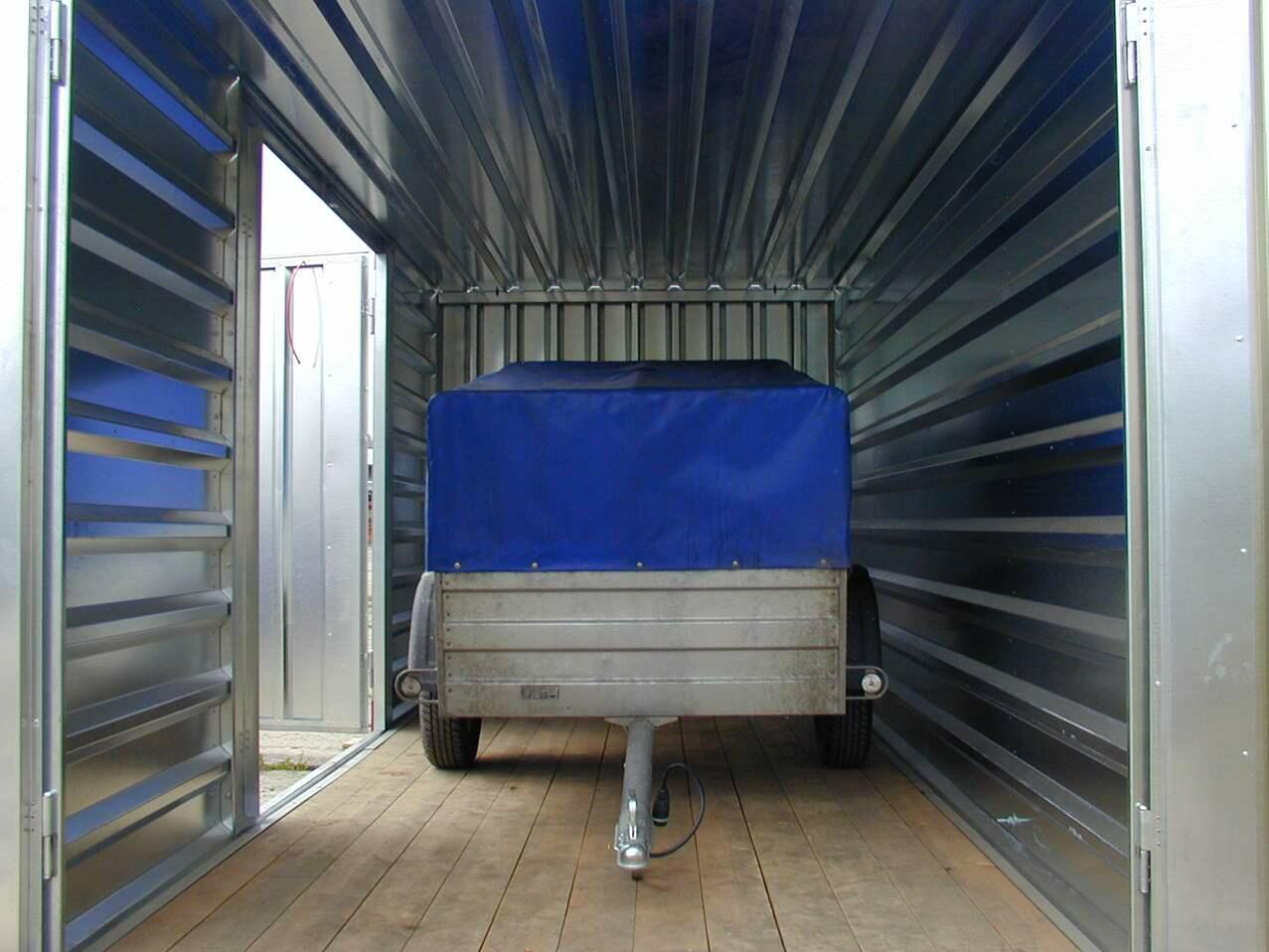 5m Kovobel Carport Flapack Container for Secure Vehicle Storage