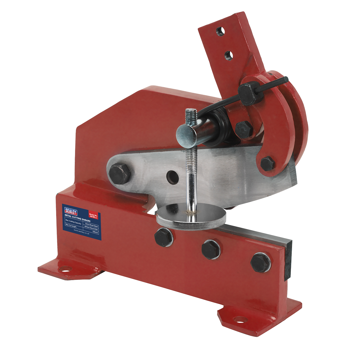 Sealey - 11mm Ø Bench Mounted Cutting Shears 5mm Capacity 3S/5R