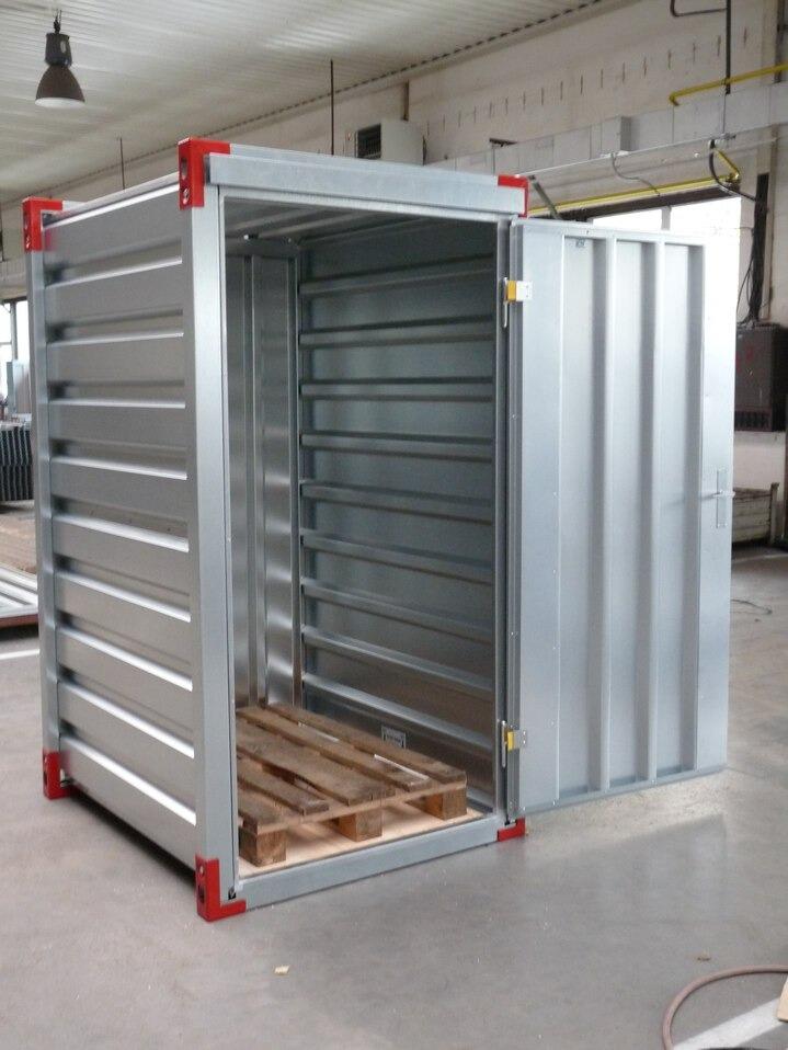 Kovobel - 1.26m x 1.375mm Storage Container - Garden Store - Metal Shed