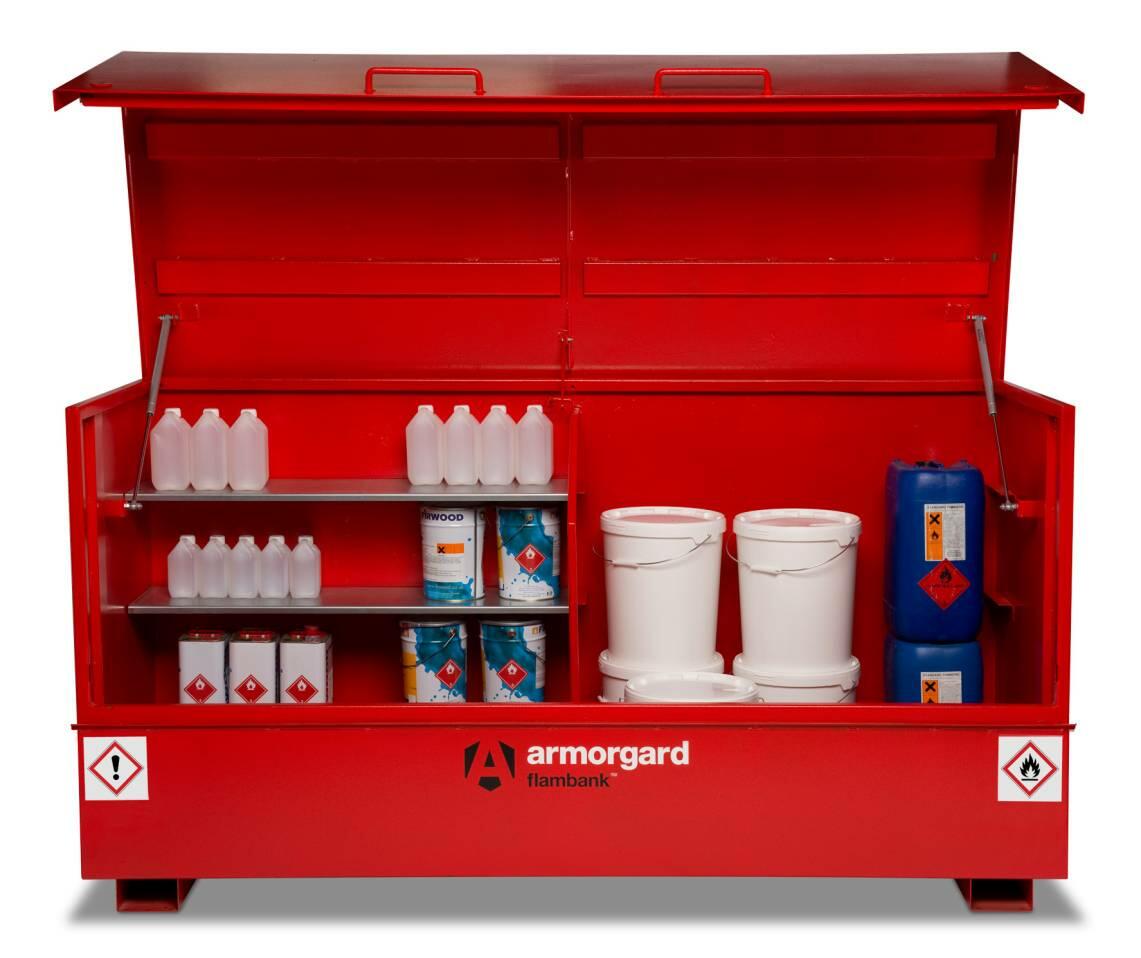 Armorgard - Petrol & Flammables Site Chest Flambank - FBC8
