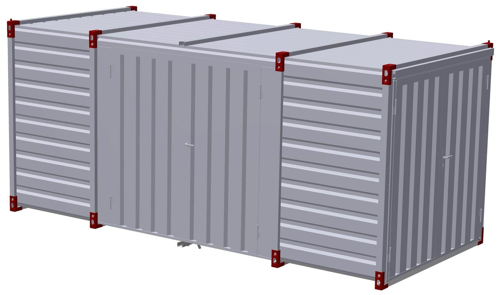 5m Kovobel Carport Flapack Container for Secure Vehicle Storage