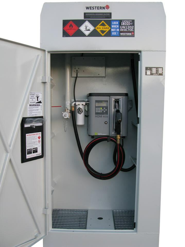 Western Global - 5300L High Security Steel Diesel Tank - EBD1200