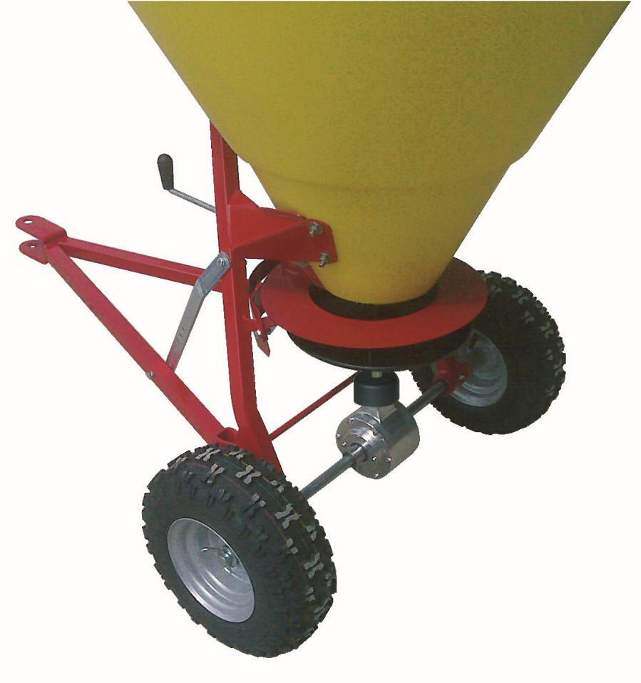 Cemo - SW130 Robust TowableGrit Spreader - 130L Hopper