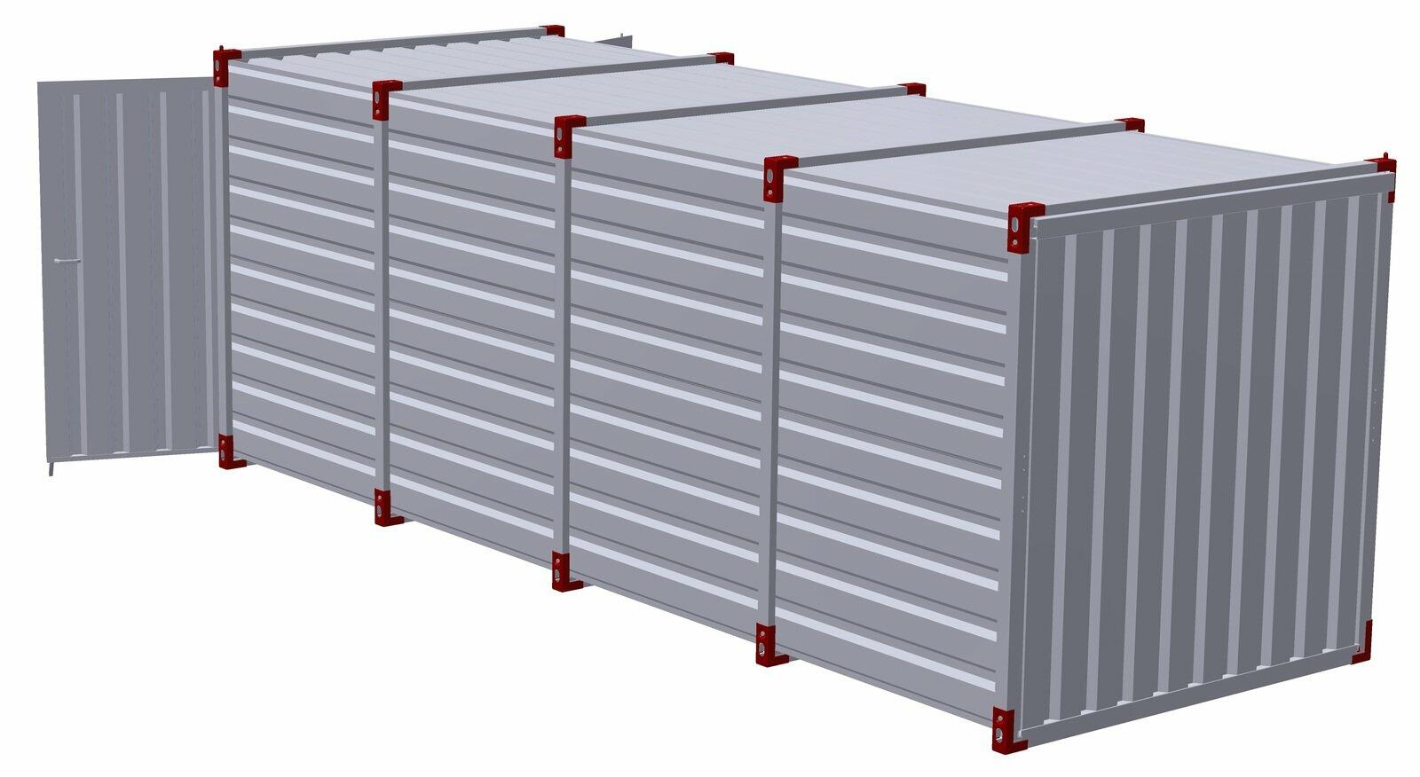 Kovobel - 6m Storage Container Double Door - 20ft Shipping Container