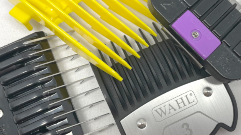 Clipper Blade Combs- Save time, Less Scissoring