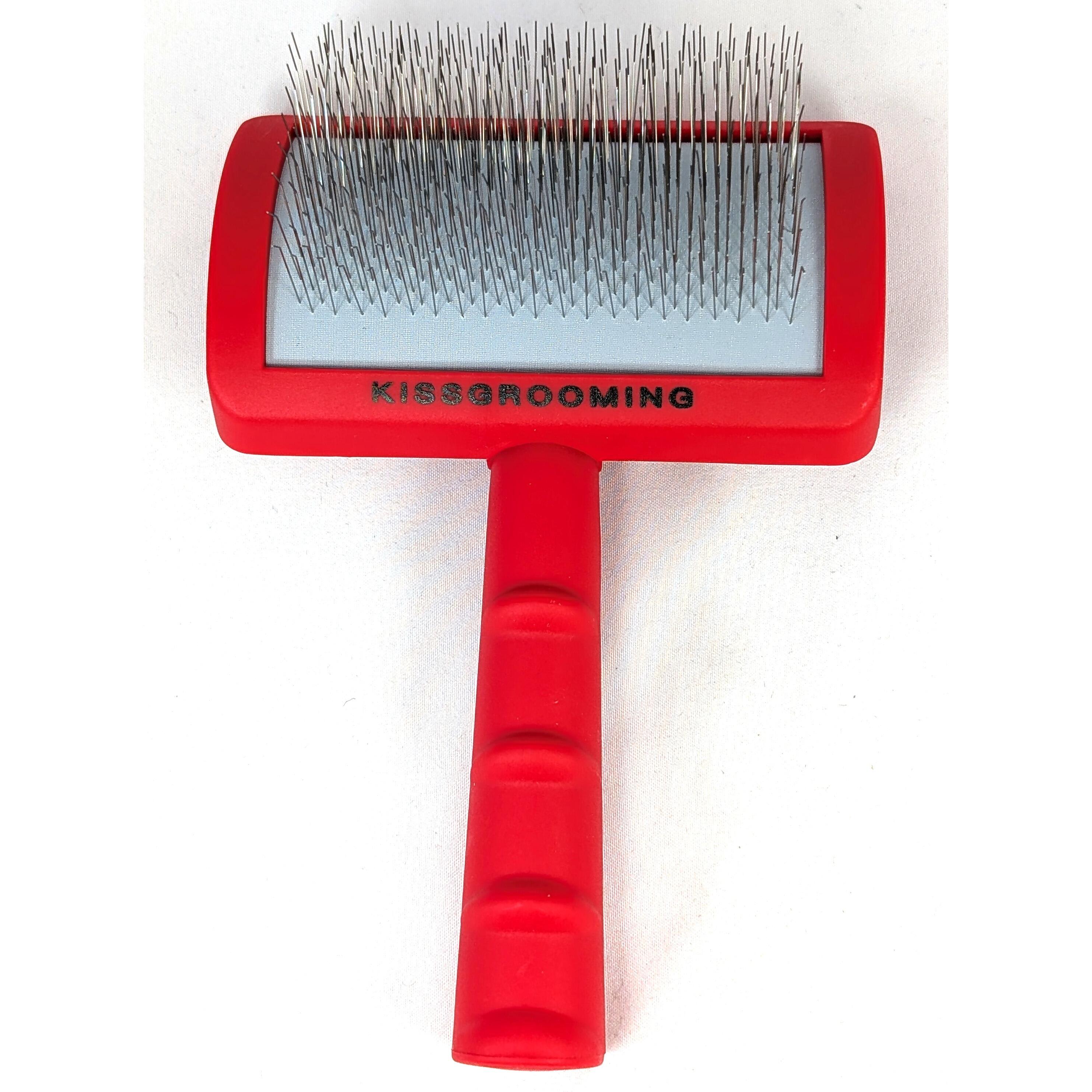 Kiss Slicker Brush - Small, Soft Teeth