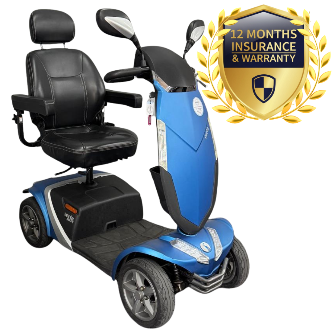 Rascal Vecta Sport 8mph Mobility Scooter - Ultra-Modern, Compact, and ...