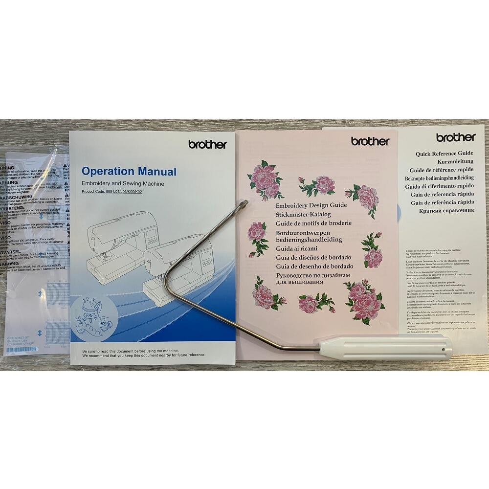 Pre-Loved Brother Innov-is F480 Sewing and Embroidery Machine