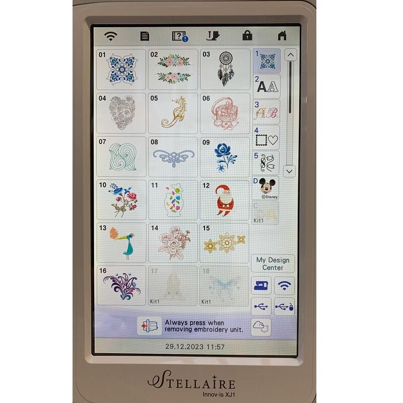 Pre-Loved Brother Stellaire Innovis XJ1 Sewing & Embroidery