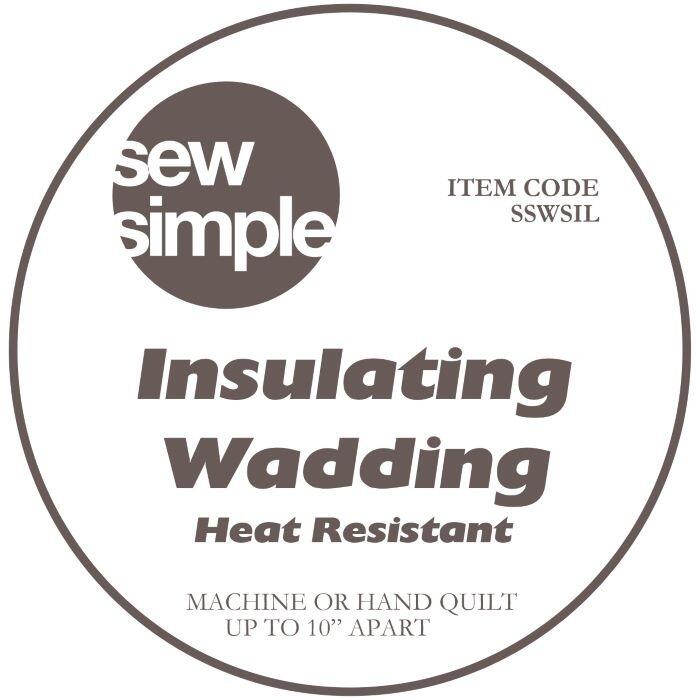 Sew Simple Insulating Wadding 1M Pack x 55cm
