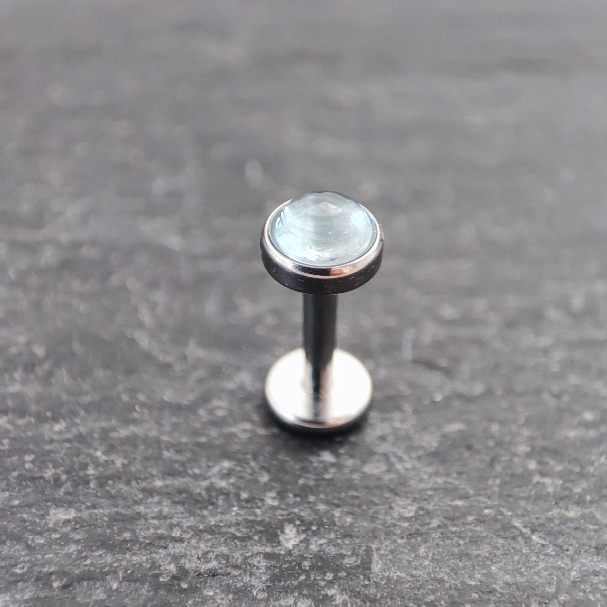 Silver Labrets (Titanium)