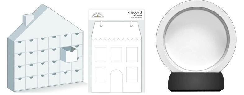 Doodlebug - advent calendar • albums • displays