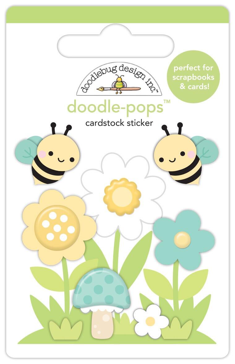 Doodlebug doodle-pops - Bee-utiful Garden