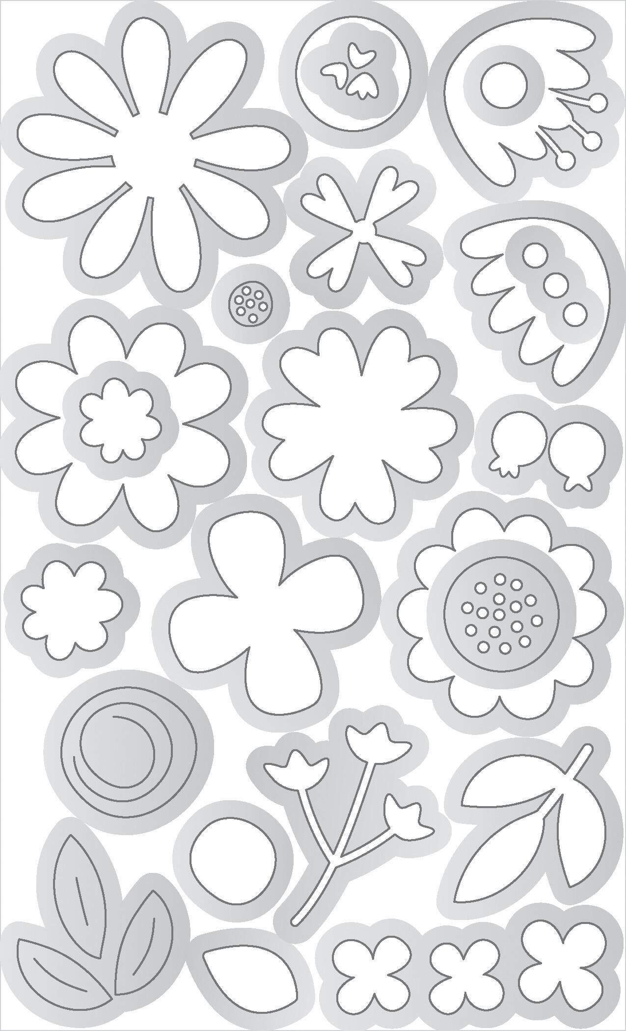 Doodlebug Doodle Cuts - Flower Garden craft die set