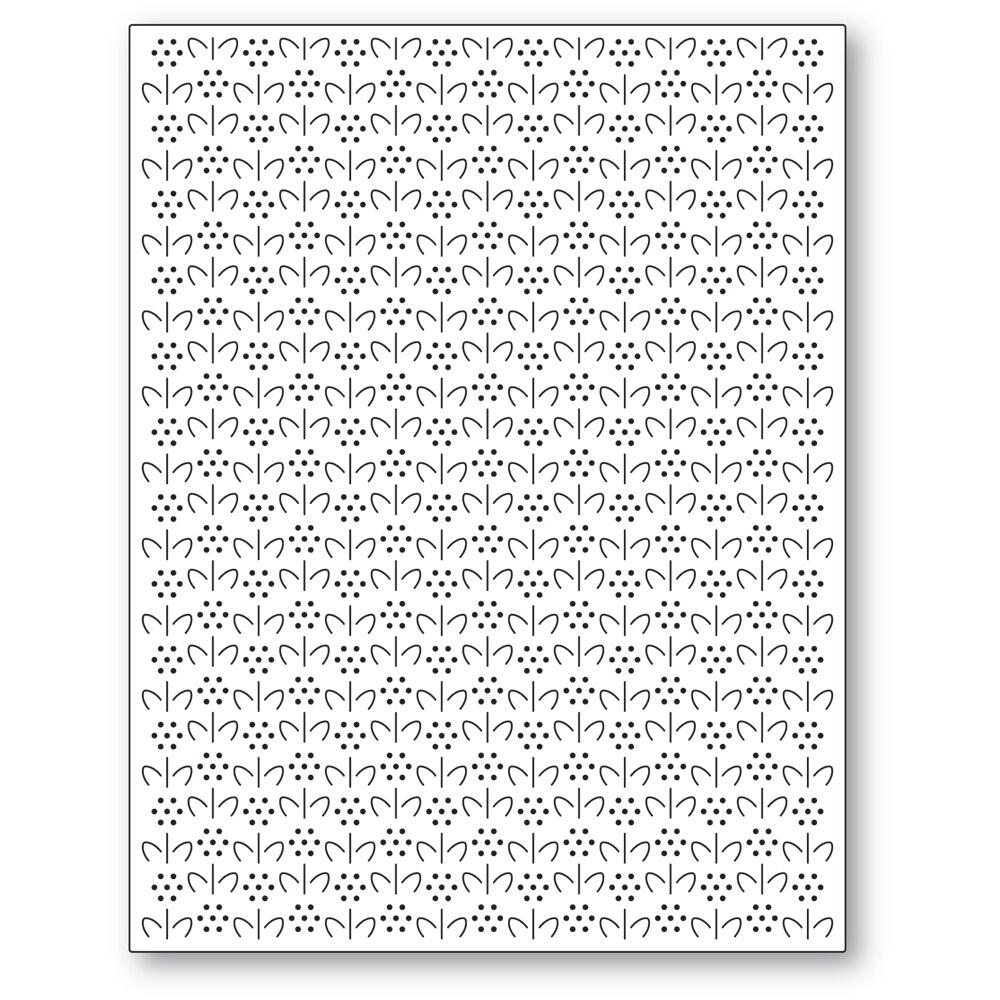 Memory Box - 94892 Pinpoint Flower Plate craft die