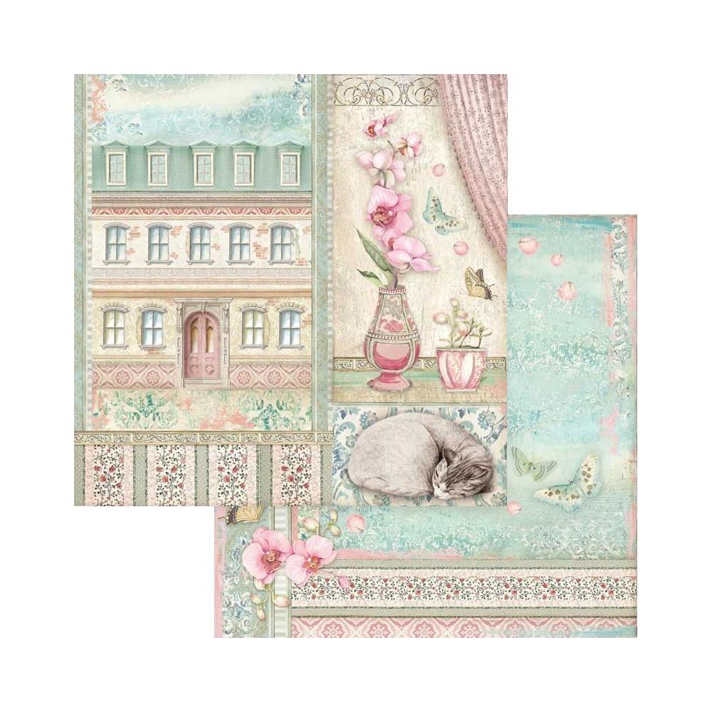 Orchids and Cats - Stamperia