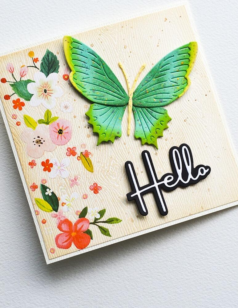 Memory Box - 94832 Blue River Butterfly craft die