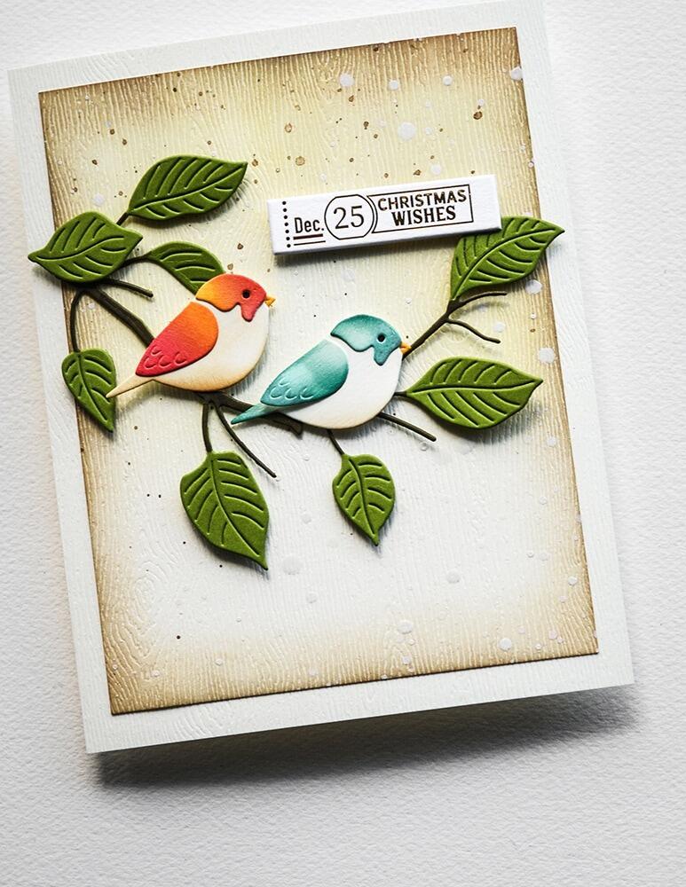 Memory Box - 94837 Sunlight Sparrow craft die