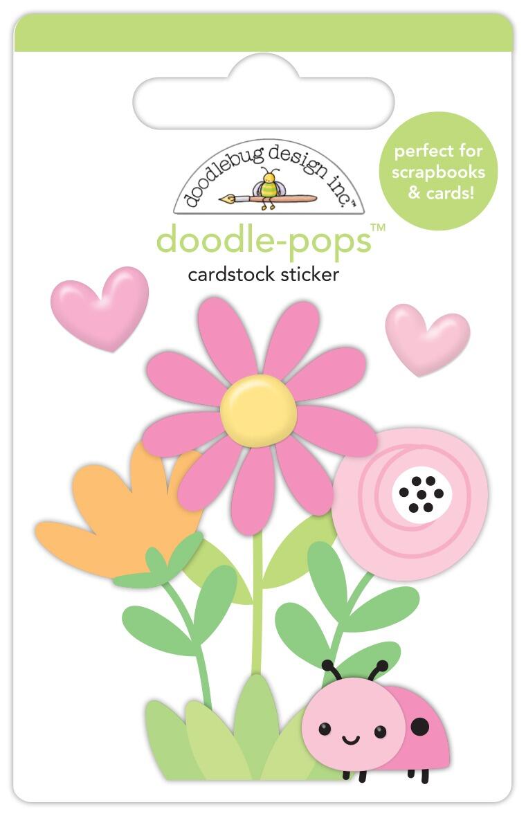 Doodlebug doodle-pops - Ladybug Garden