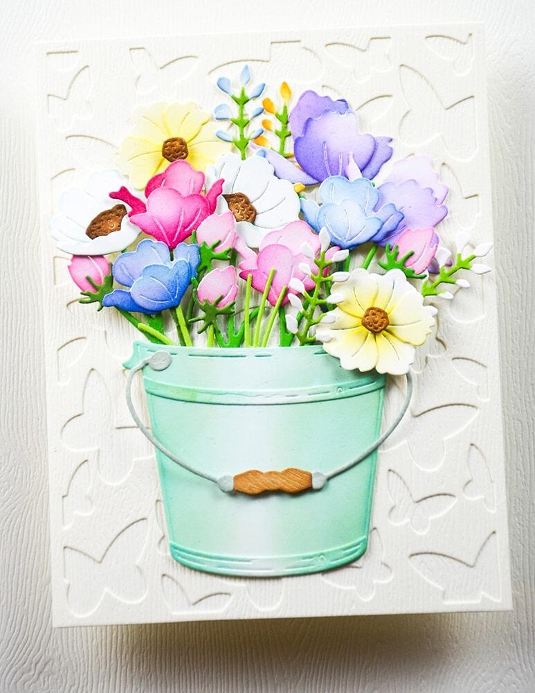 Memory Box - 94901 Floating Butterfly Plate craft die