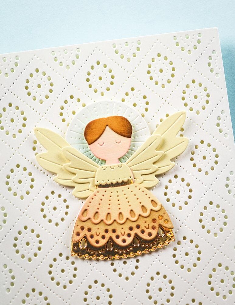 Poppystamps - 2748 Nordic Sweet Angel craft die