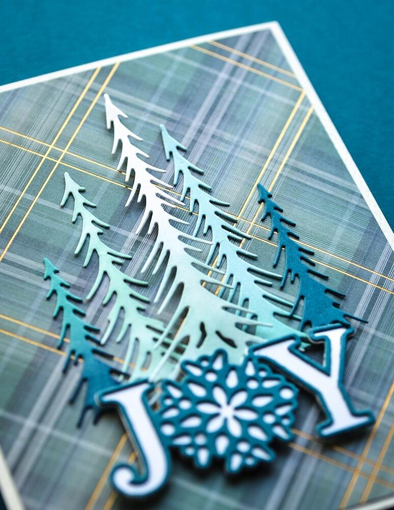 Memory Box - 94796 Slender Pine Trees craft die