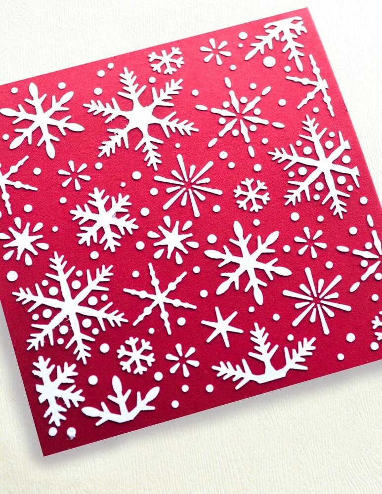 Memory Box - 88627 Falling Snowflakes Stencil
