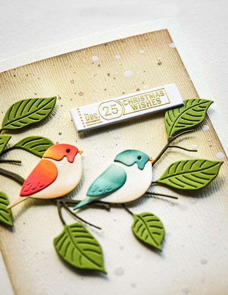 Memory Box - 94837 Sunlight Sparrow craft die