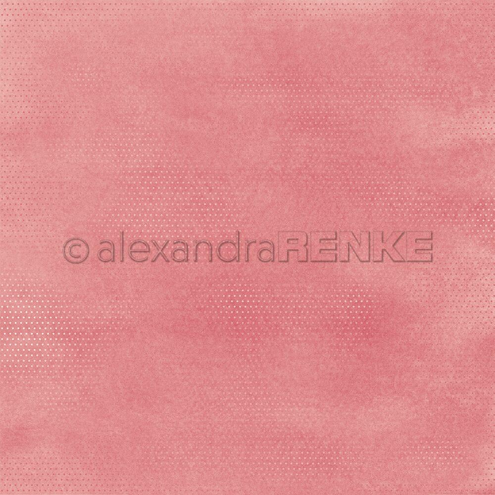 Alexandra Renke Design Paper 12x12 - 10.3438 Dots on Mimi Clay Red
