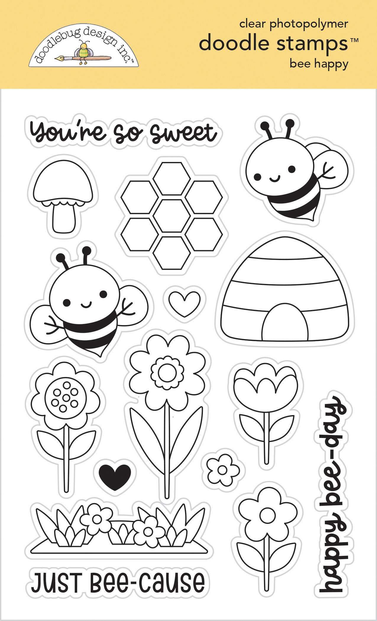 Doodlebug Bee Happy Collection
