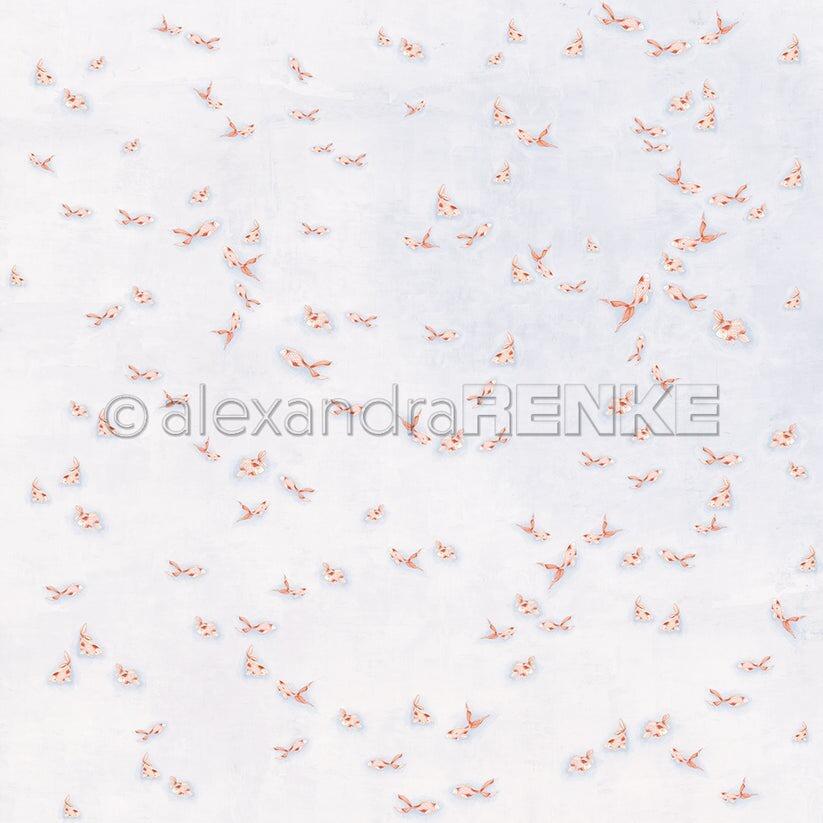 Alexandra Renke Design Paper 12x12 - 10.3758 School of Fish