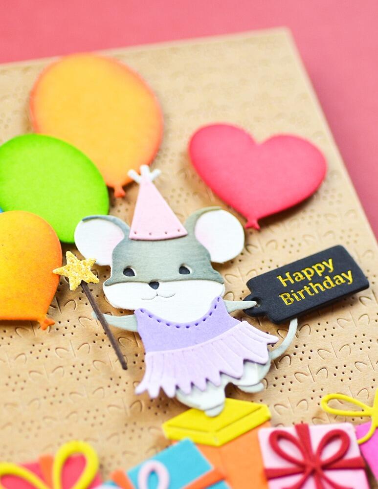 Memory Box - 94952 Wavy Balloons craft die