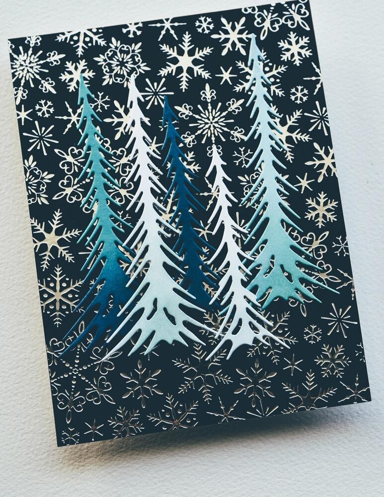 Memory Box - 94796 Slender Pine Trees craft die