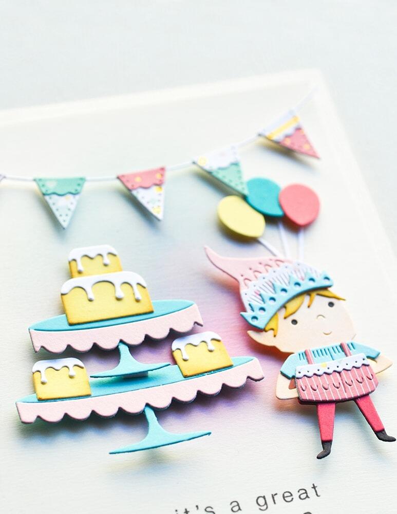 Poppystamps - 2674 Scalloped Dessert Stands craft die